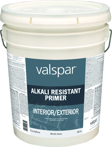 Departments - VALSPAR 80165 Primer, White, 1 gal Pail