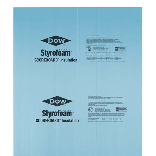 Departments - 1-1/2X4X8FT BLUE STYROFOAM 25PSI