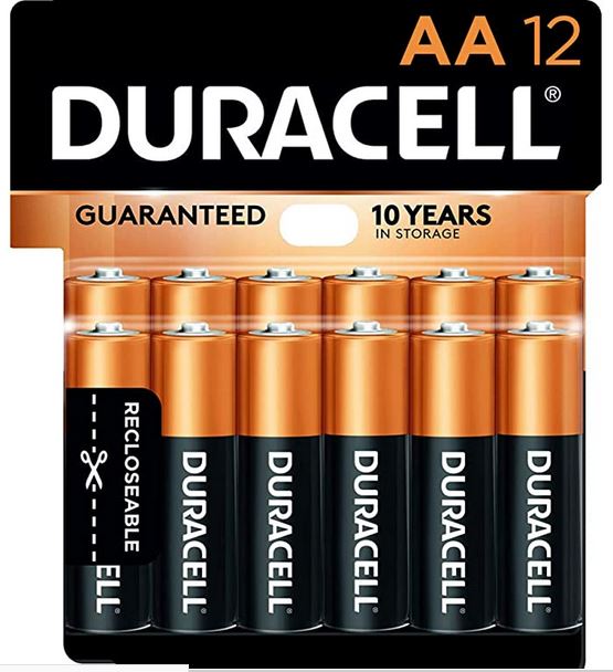 Departments - Duracell COPPERTOP MN1500 Series MN15RT12Z Alkaline ...