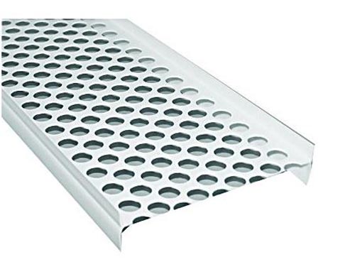 Departments - Genova or sub RW115 White Vinyl Gutter Debris Guard 5 ...