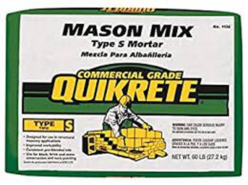 Departments - QUIKRETE MASON MIX TYPE S 60LBS