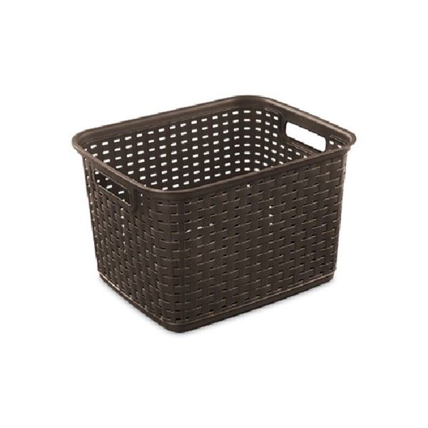 Departments - STERILITE TALL WEAVE BASKET BLUE