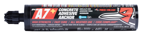 Departments - RED HEAD A7+ Series 07111 Anchoring Adhesive, Beige/Gray ...