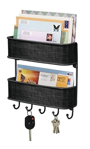 Departments - 2 tier Metal Mail Shelves